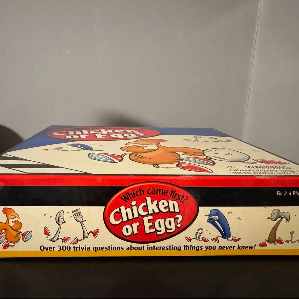 international playthings | Games | Chicken Or Egg Trivia Board Game ...